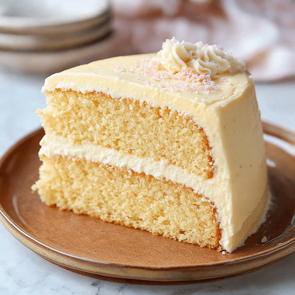 Soft Vanilla Cake That’s Fluffy, Light, and Absolutely Irresistible - bellieskitchen