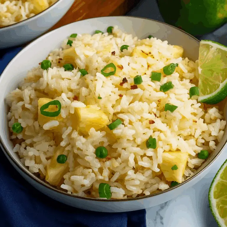 Sweet, Savory Hawaiian Pineapple Fried Rice - bellieskitchen