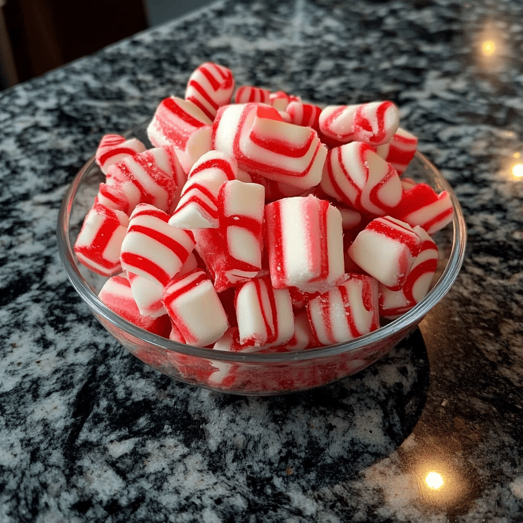 Sweet and Nostalgic Homemade Christmas Mints - bellieskitchen
