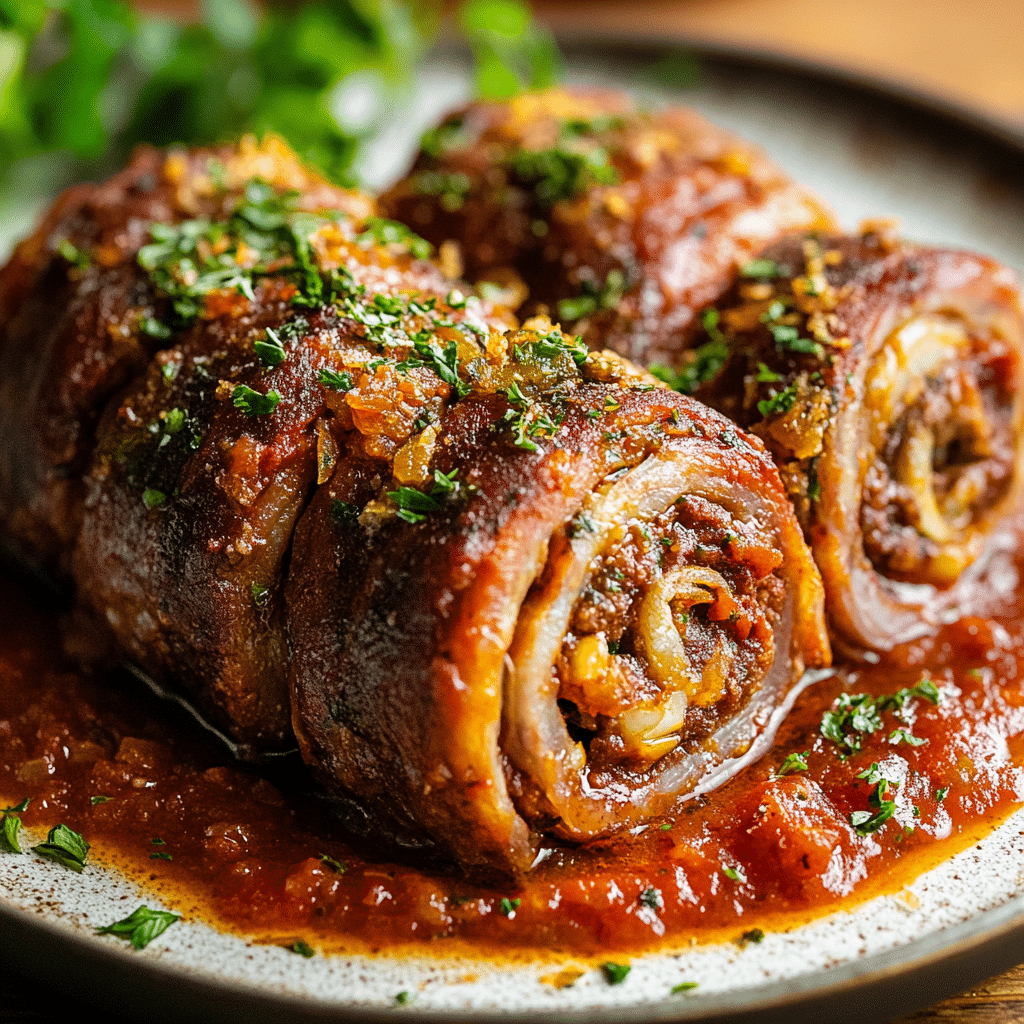Giada’s Braciole – The Ultimate Italian Beef Recipe - bellieskitchen