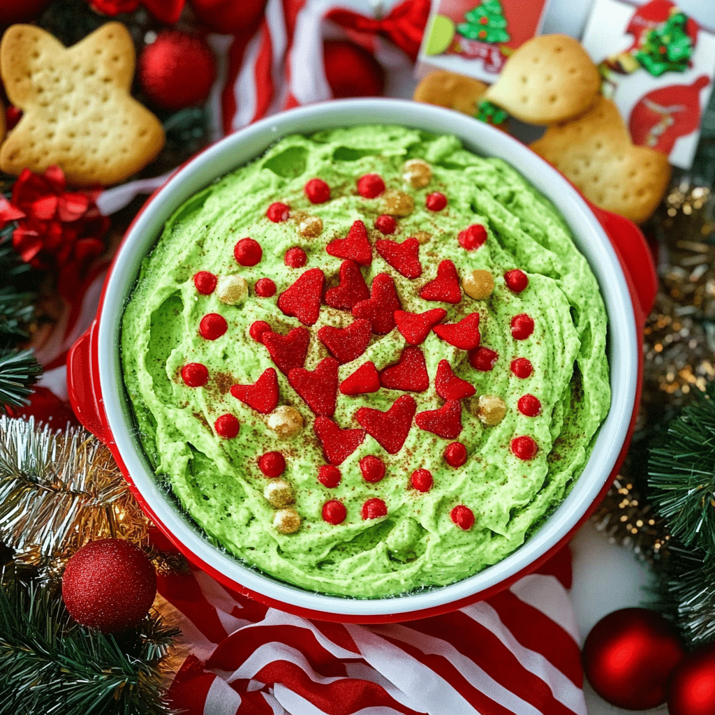 Festive and Fun Grinch Dip for the Ultimate Christmas Party ...