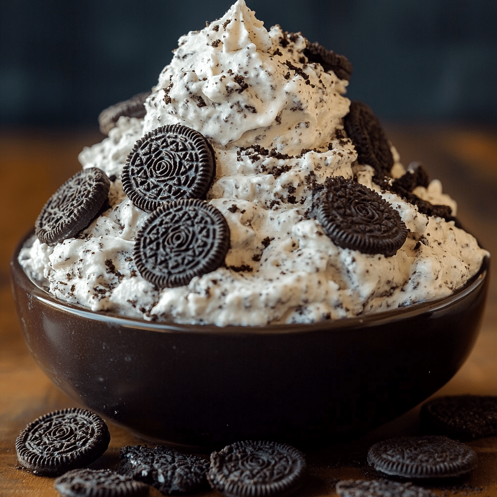 The Easiest Cool Whip Oreo Fluff You’ll Ever Make - bellieskitchen