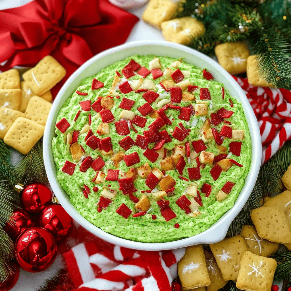 Festive and Fun Grinch Dip for the Ultimate Christmas Party ...