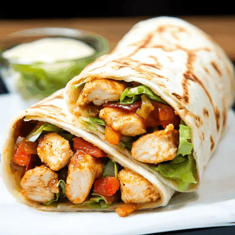 Quick, Fresh, and Flavorful Sweet Chilli Chicken Wrap - bellieskitchen