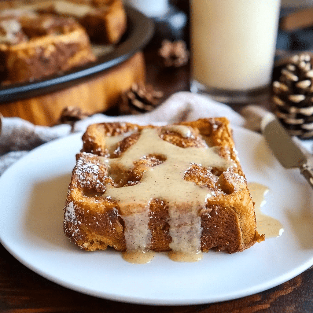 Cozy Overnight Gingerbread French Toast Bake for Christmas Morning ...