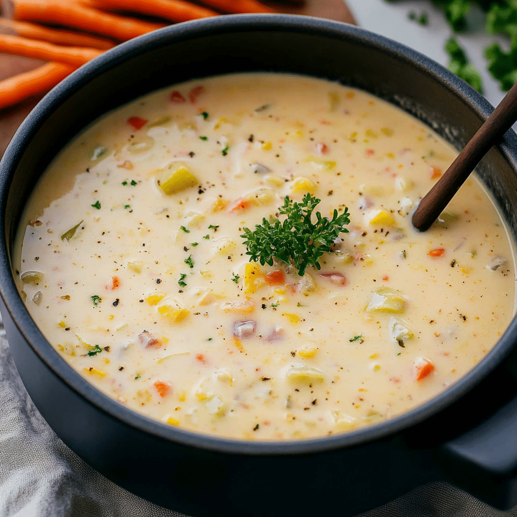 Wholesome Creamy Vegetable Soup Recipe You’ll Make All Season ...