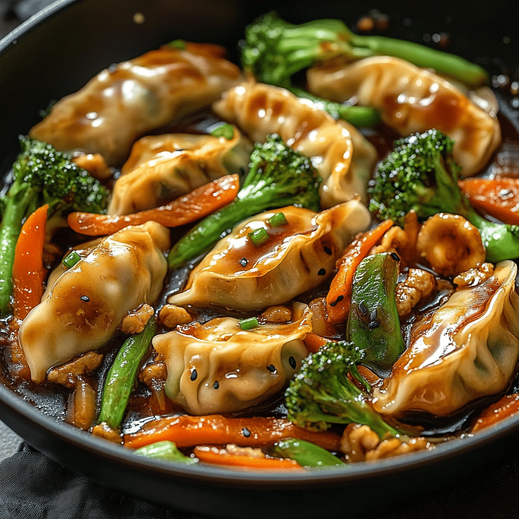 Potsticker Stir Fry: A Quick and Flavorful Weeknight Meal - bellieskitchen