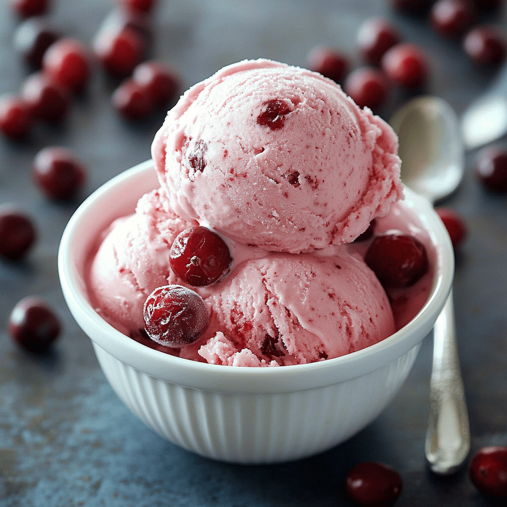 Creamy Cranberry Ice Cream Easy BerryFilled Delight Today