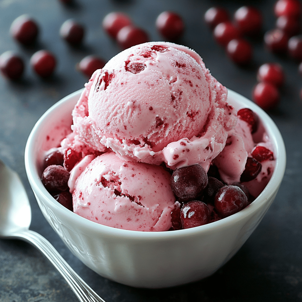 Creamy Cranberry Ice Cream Easy BerryFilled Delight Today