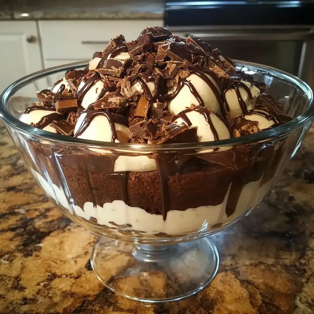 Chocolate Brownie Trifle Creamy NoBake Dessert Delights