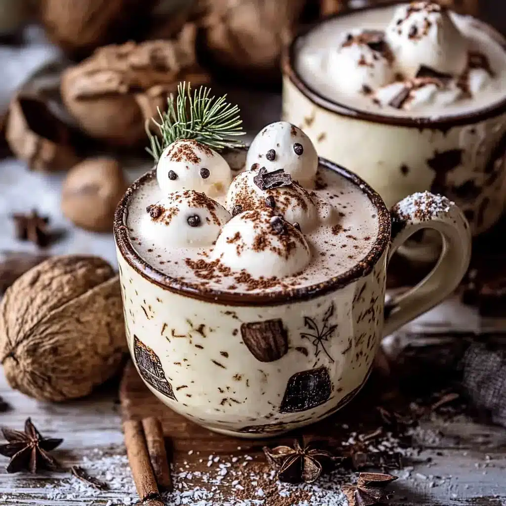 Creamy Coconut Hot Chocolate Cozy Winter Comfort for All