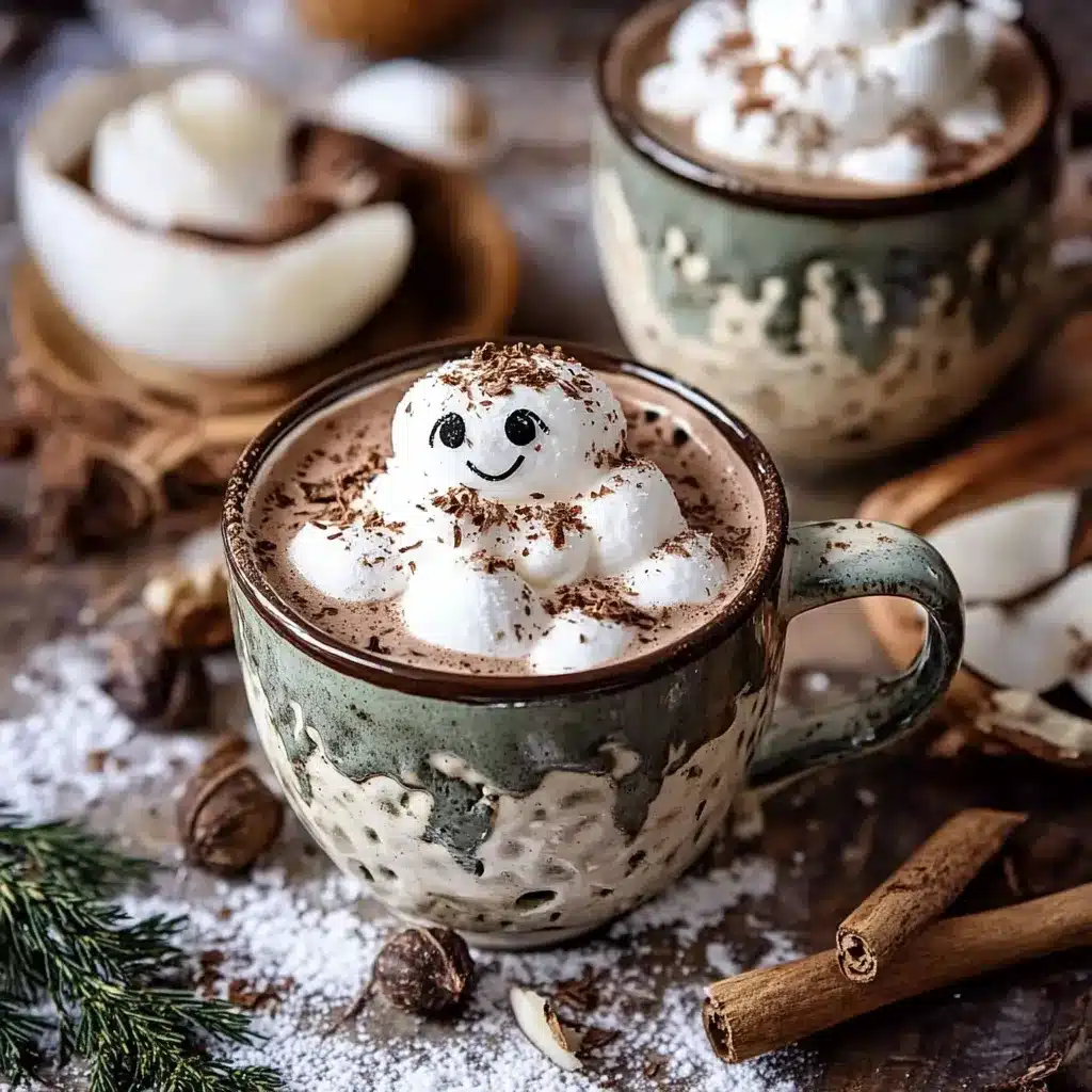 Creamy Coconut Hot Chocolate Cozy Winter Comfort for All