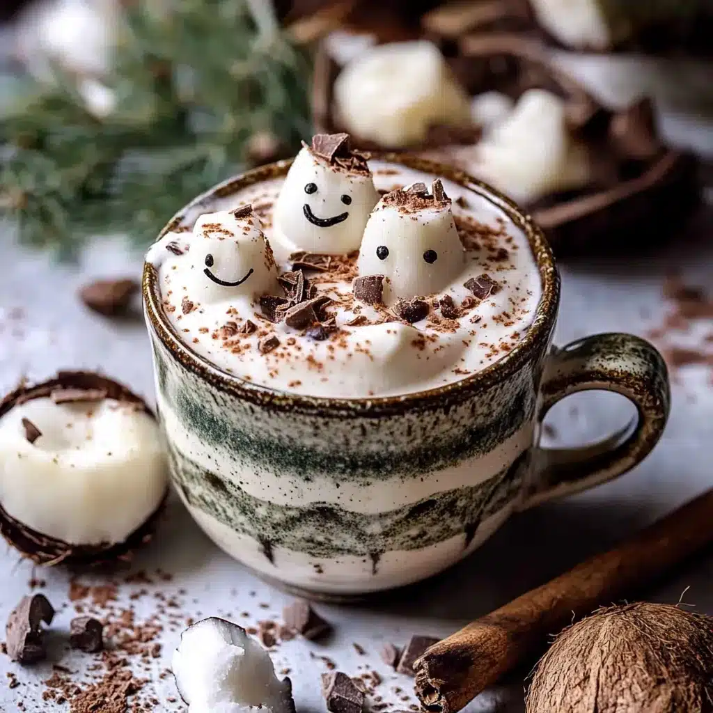 Creamy Coconut Hot Chocolate Cozy Winter Comfort for All