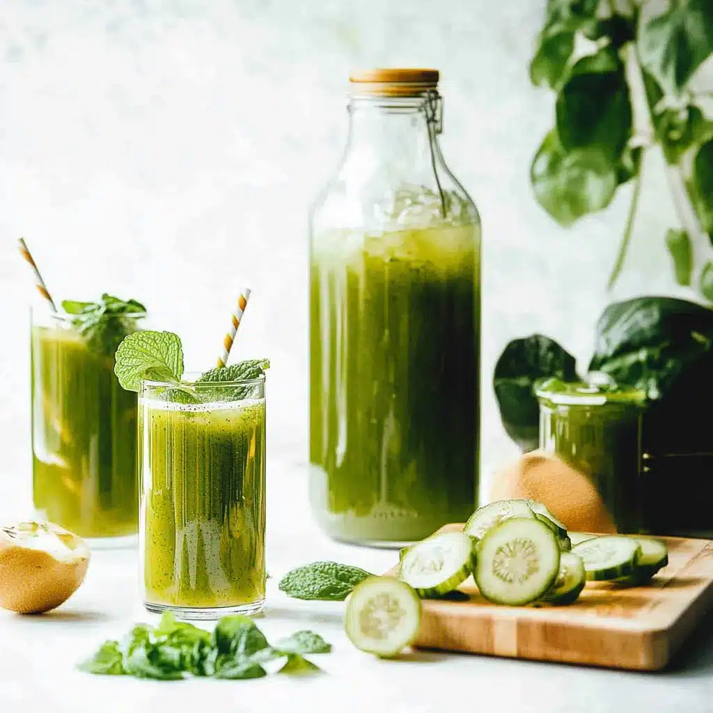 Green Goddess Kombucha Refreshing Fermented Drink Recipe