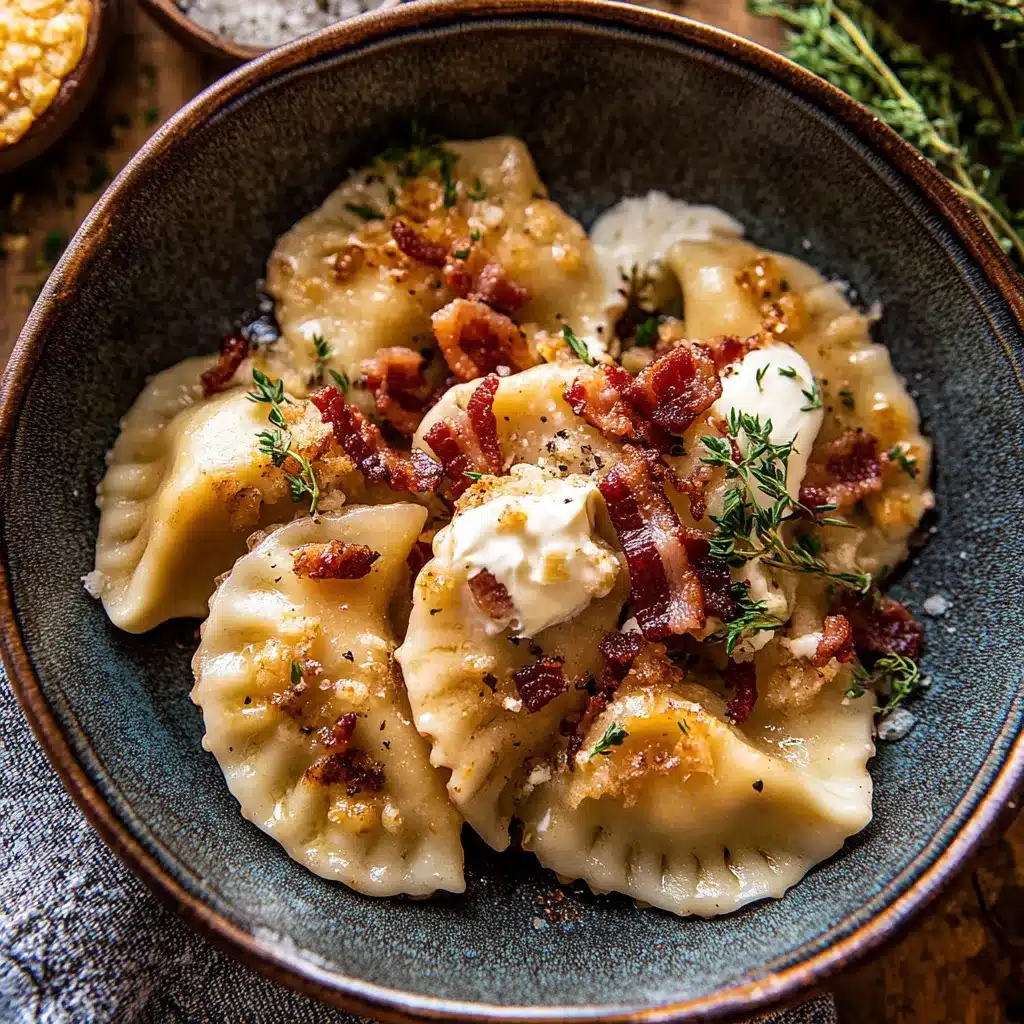 Sweet Potato Cheddar Pierogi Crispy Savory Comfort Tonight