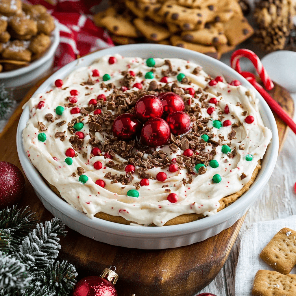 Festive, Easy Christmas Cookie Dip Recipe - bellieskitchen
