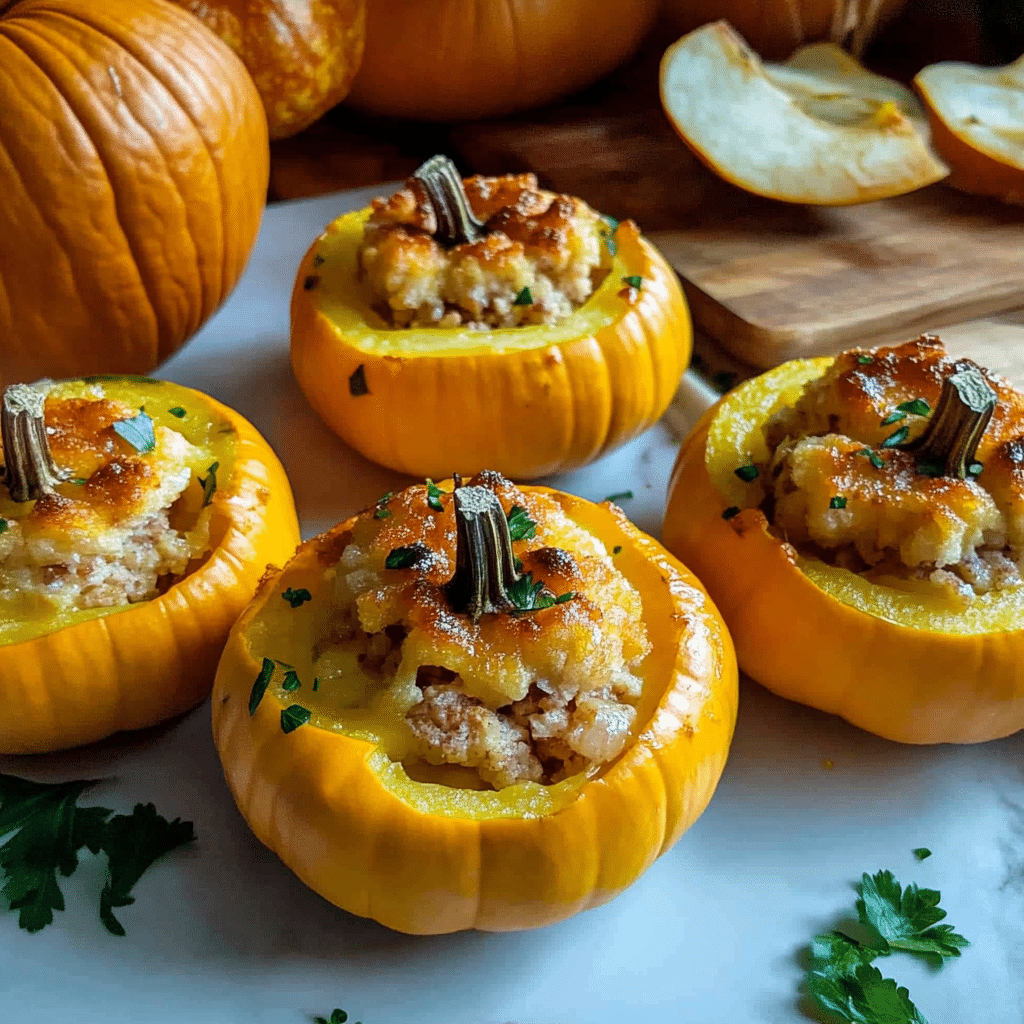Irresistible Stuffed Mini Pumpkins Recipe for a Cozy Fall Meal ...