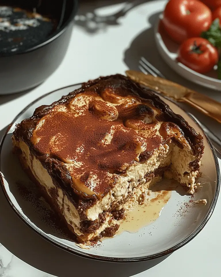 Protein-Packed Tiramisu