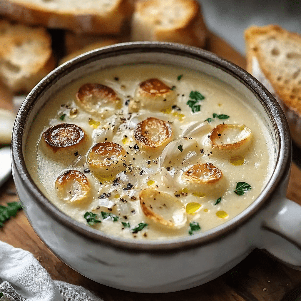 French Garlic Soup