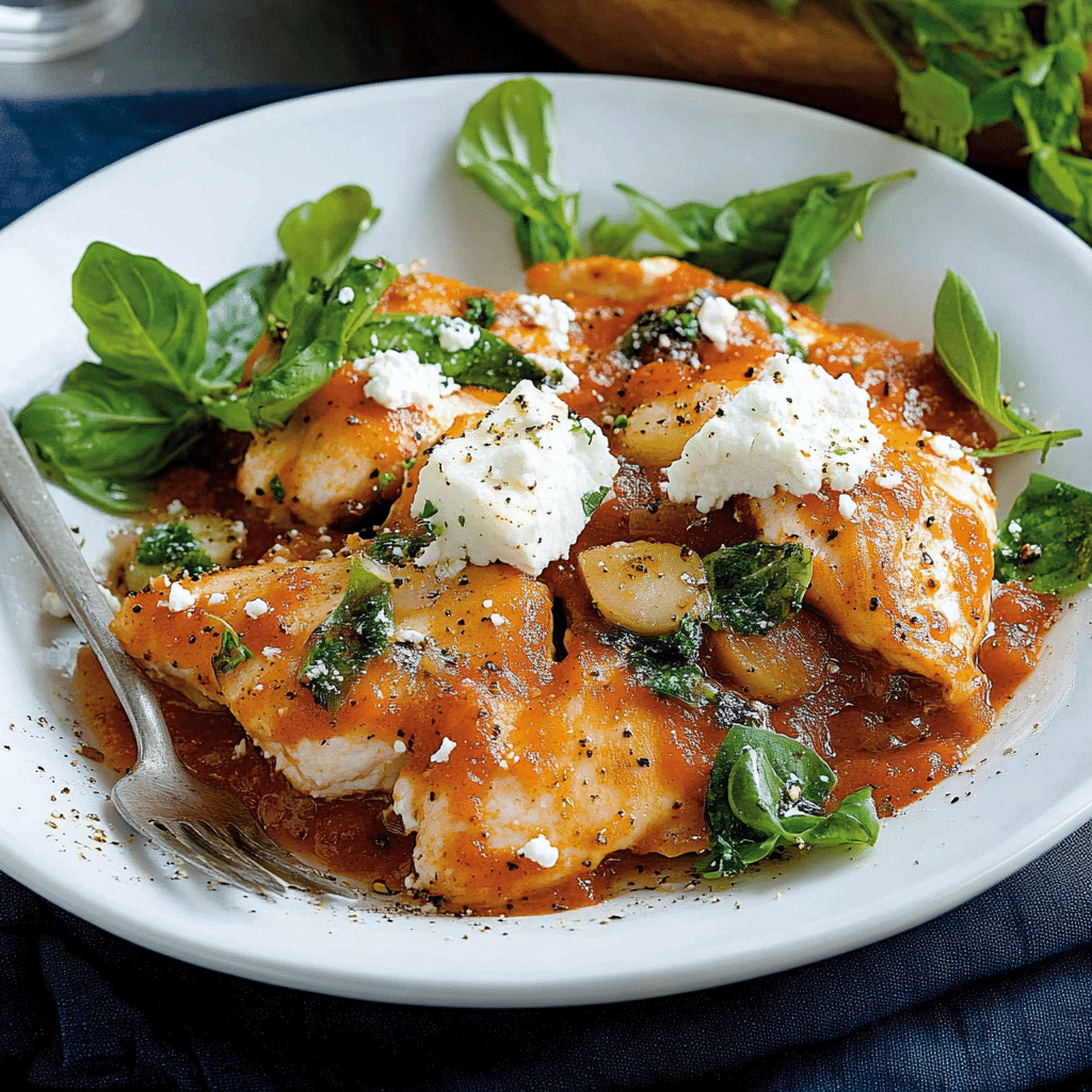 Chicken Saganaki