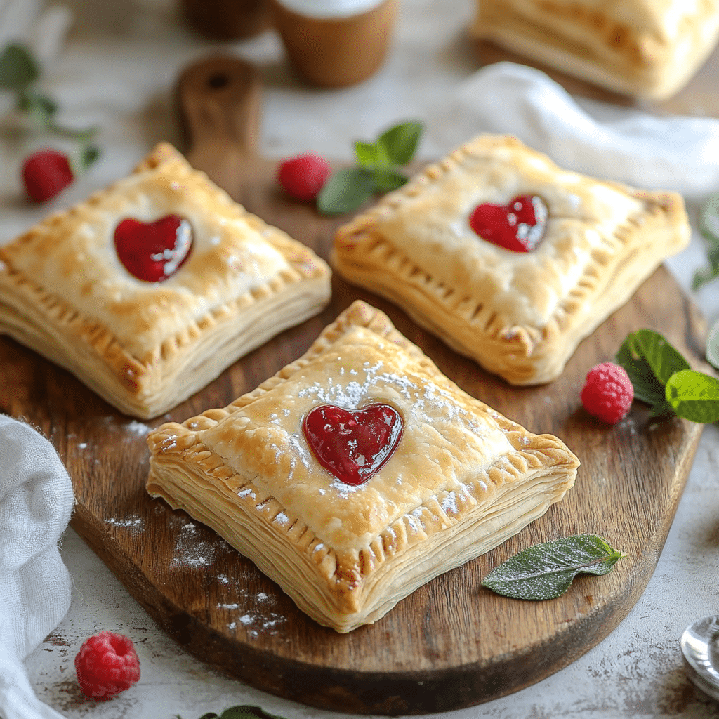 Vegan Love Letter Pastries