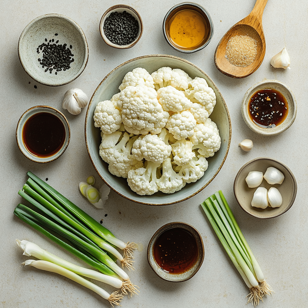 Korean Baked Cauliflower