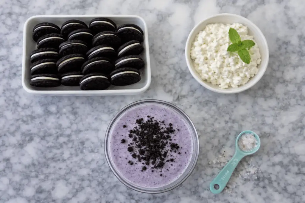 Protein Cookies and Cream Ninja Creami Ice Cream