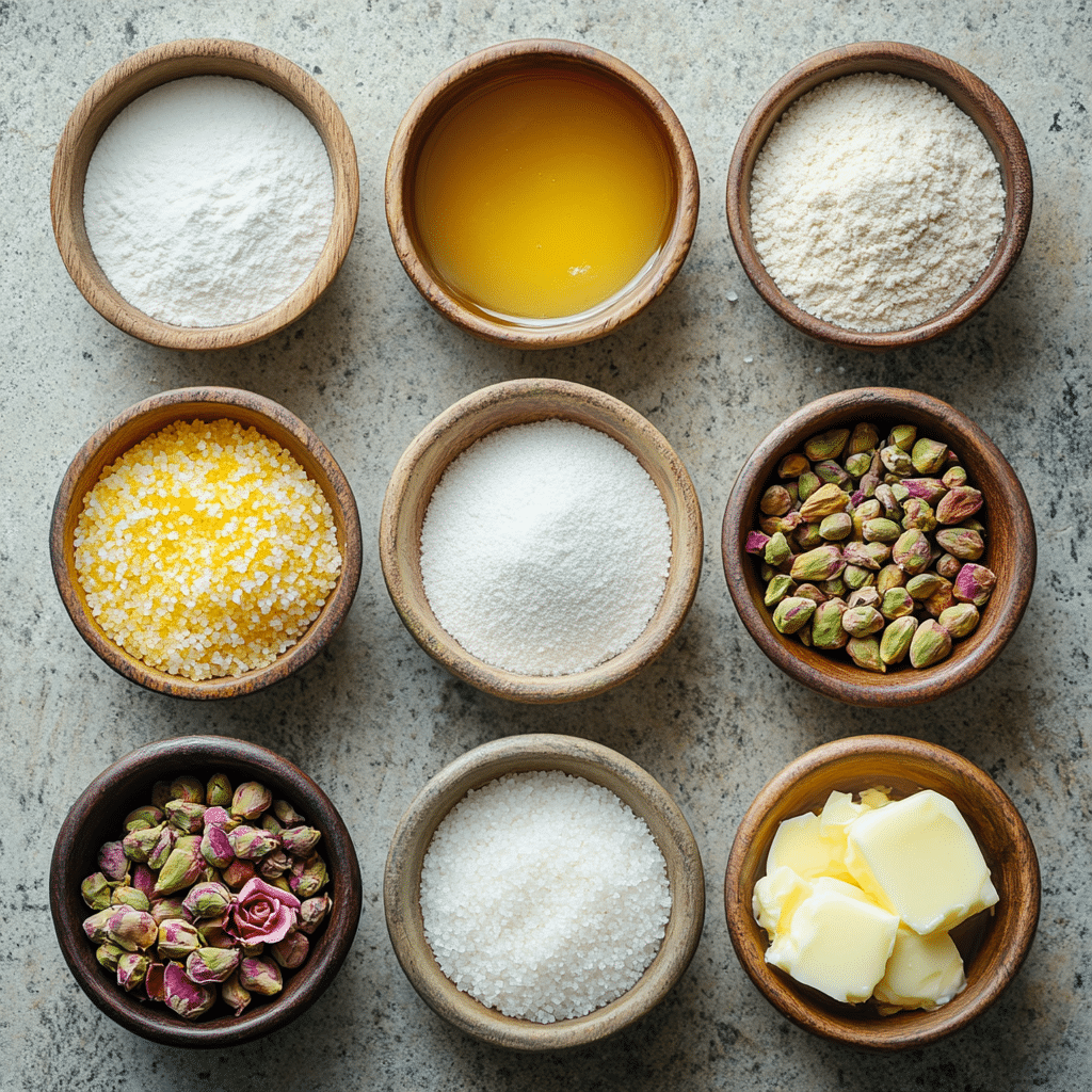 Saffron Pistachio Basbousa Recipe: A Middle Eastern Delight