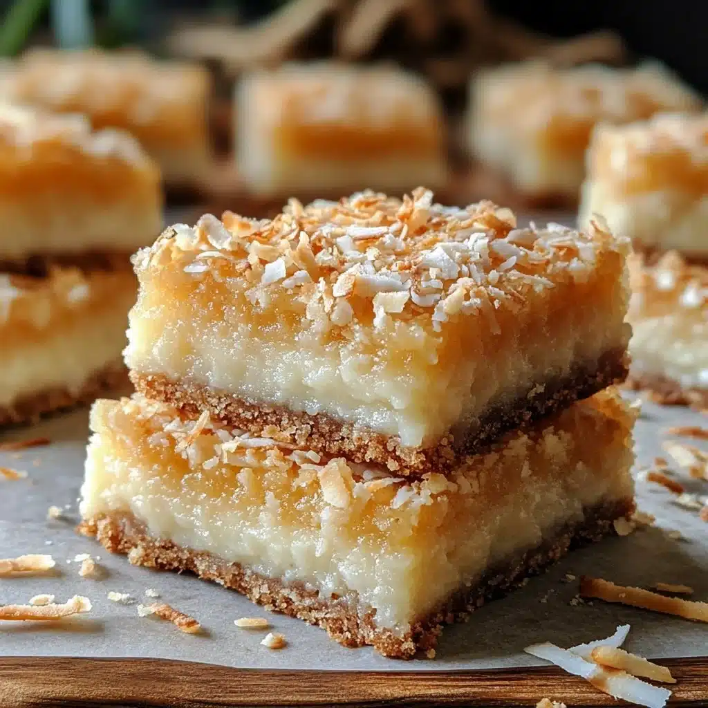 Chewy Coconut Bars