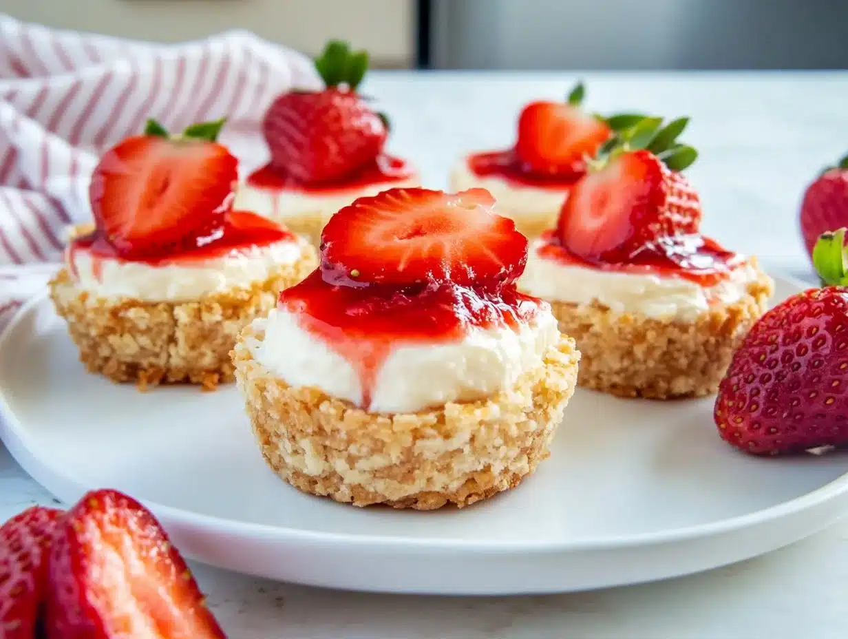 Irresistible No-Bake Mini Cheesecake Cups in 15 Minutes