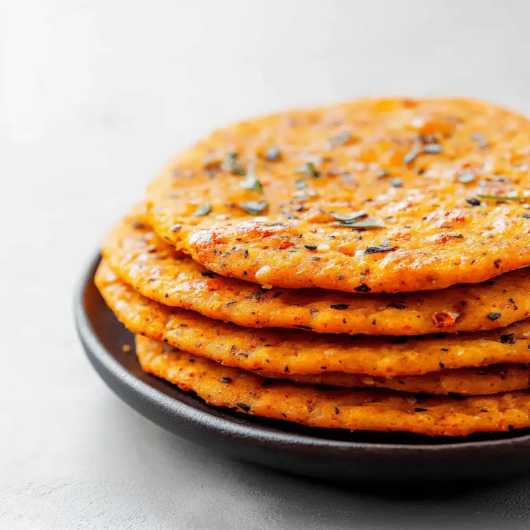 Vegan Red Lentil Flatbread | 2 Ingredients