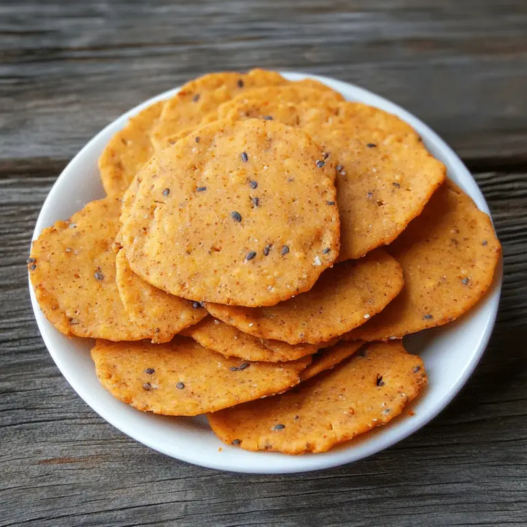 Easy Red Lentil Crackers Recipe for a Healthy Snack Option